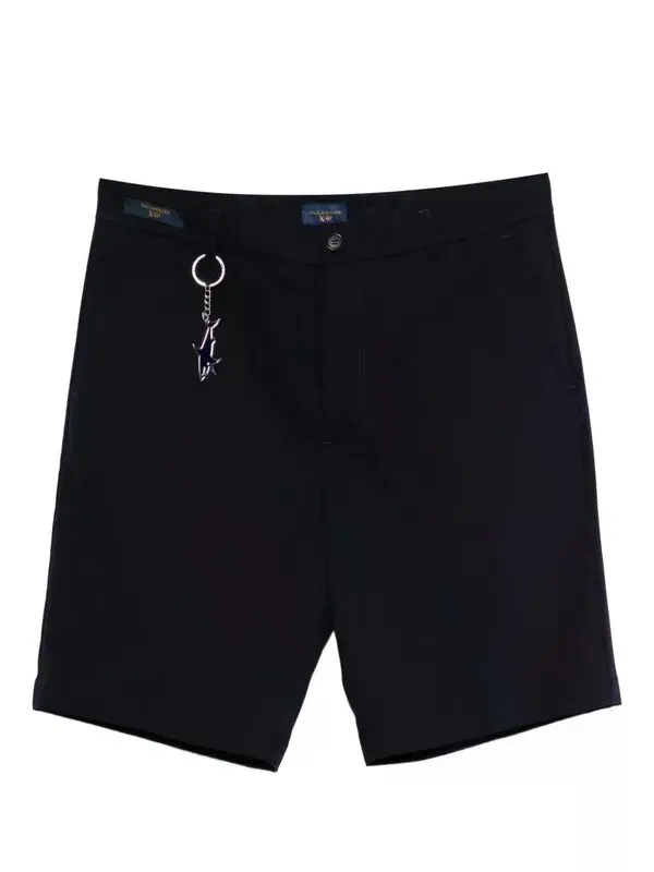Paul & Shark Shark Keychain Shorts - Black