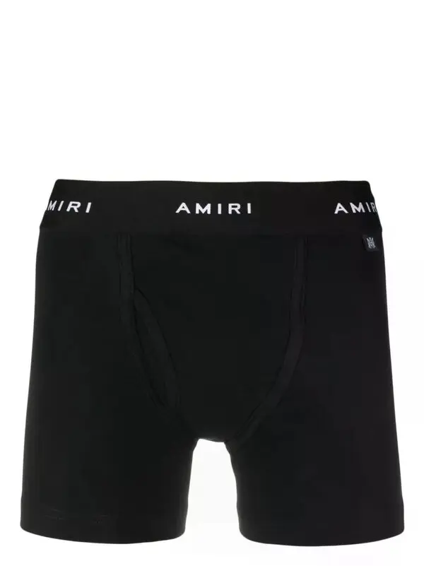 Amiri Logo-waistband Boxers