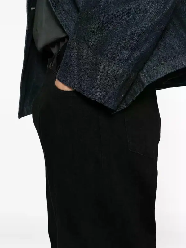 Studio Nicholson Seb Crinkle Denim Pants
