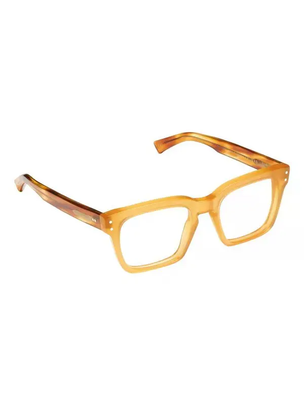 Kàdor Truman Square-frame Glasses - Yellow