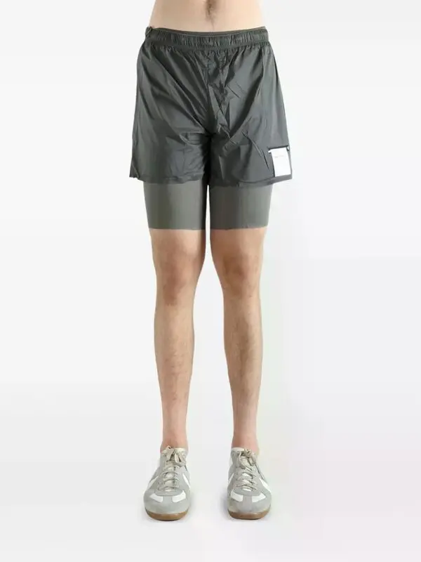 Satisfy Coffeethermal 8 Layered Shorts - Grey