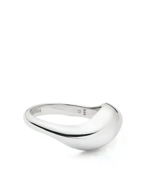 MISSOMA Savi Signature Stacking Ring - Silver