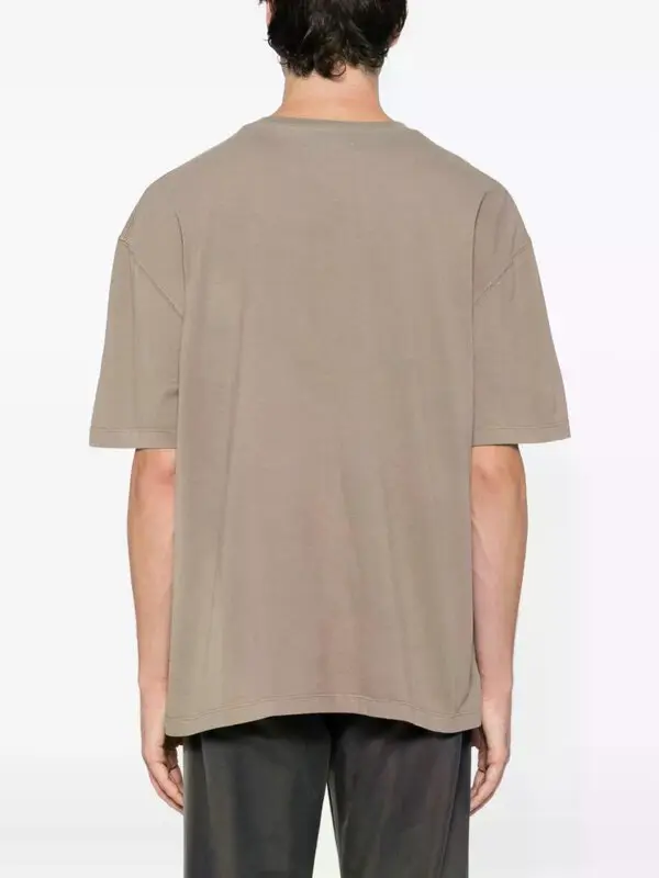 IH NOM UH NIT Silicone Logo T-shirt - Brown