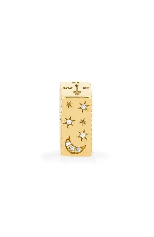 Adina Reyter Diamond Compass Bead Charm