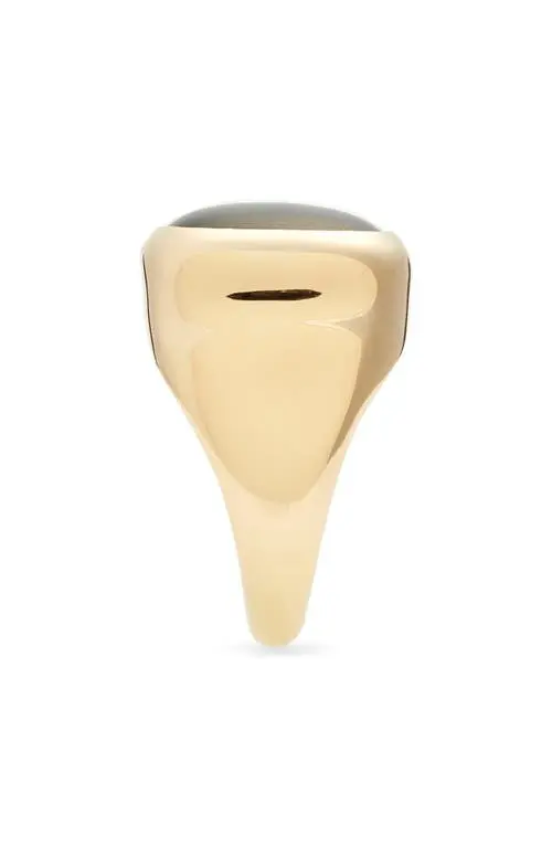 SOKO Umbo Square Signet Ring