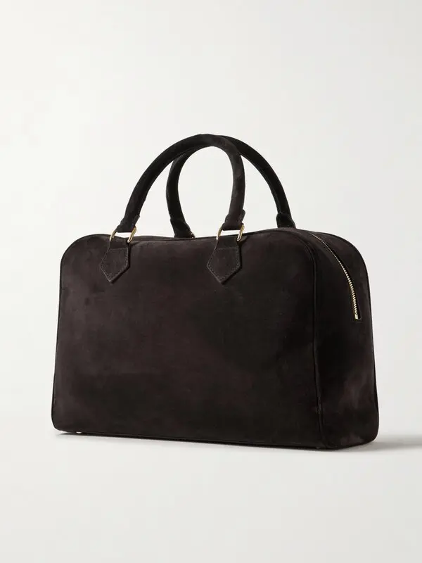 NILI LOTAN Jaclyn Suede Tote - Brown