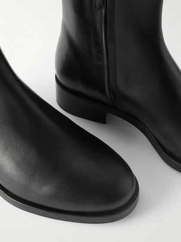 AeydĒ Vincent Leather Ankle Boots