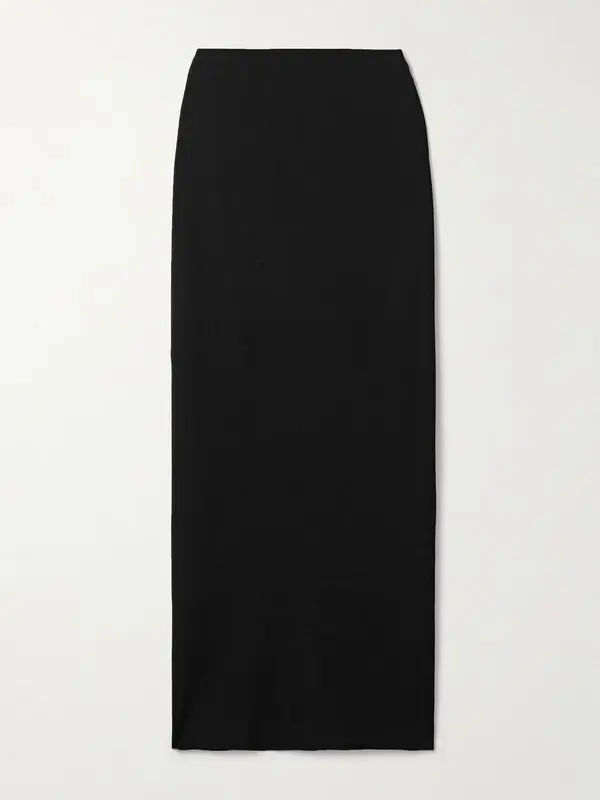 LA LIGNE Knitted Midi Skirt