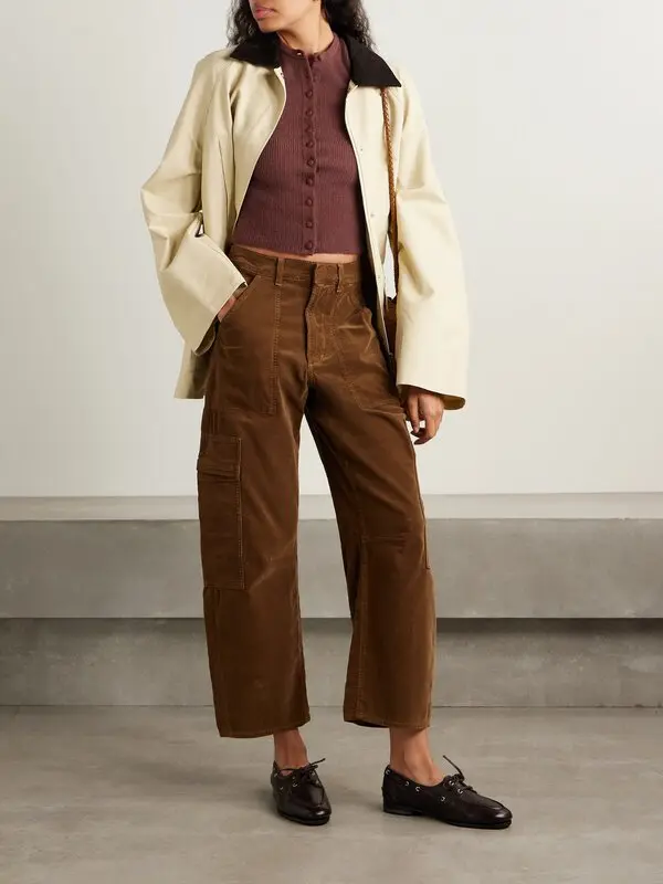 Citizens Of Humanity Tabitha Ribbed Cardigan - Brown