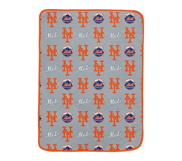 PEGASUS SPORTS Mlb Logo Roll Ultra Cozy Oversiz Ed Blanket - One-color