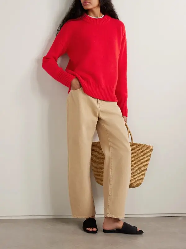 LA LIGNE Marin Wool And Cashmere-blend Sweater