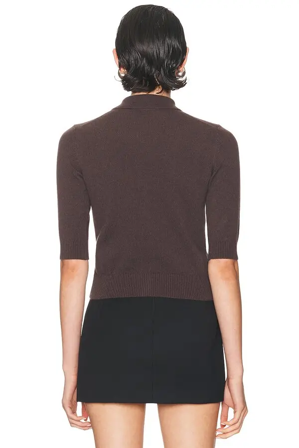Dolce & Gabbana Short-sleeve Cashmere Cardigan
