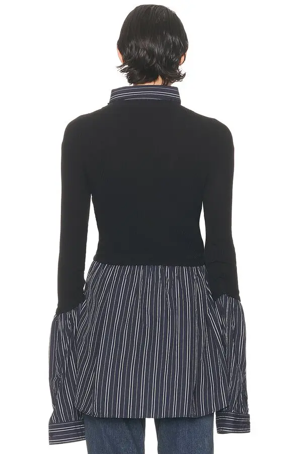 Balenciaga Layered Sweater Top