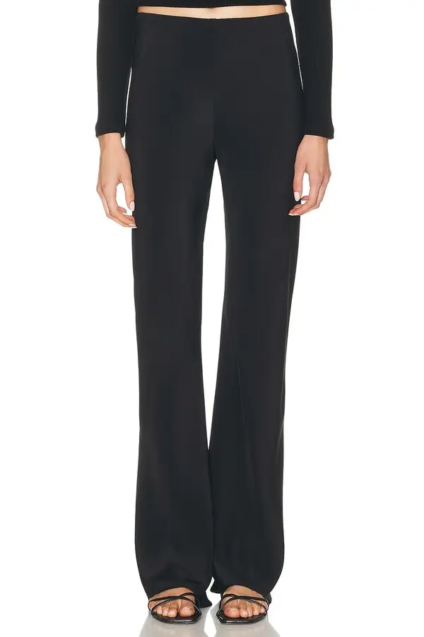 Sablyn Rio B Flared Bias Cut Pant - Black