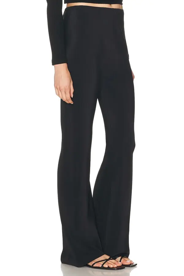 Sablyn Rio B Flared Bias Cut Pant - Black