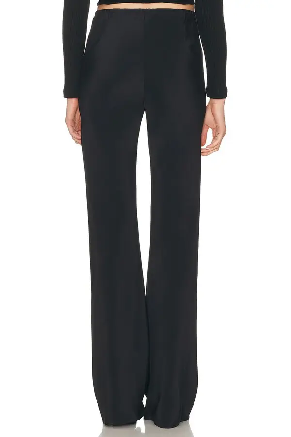 Sablyn Rio B Flared Bias Cut Pant - Black