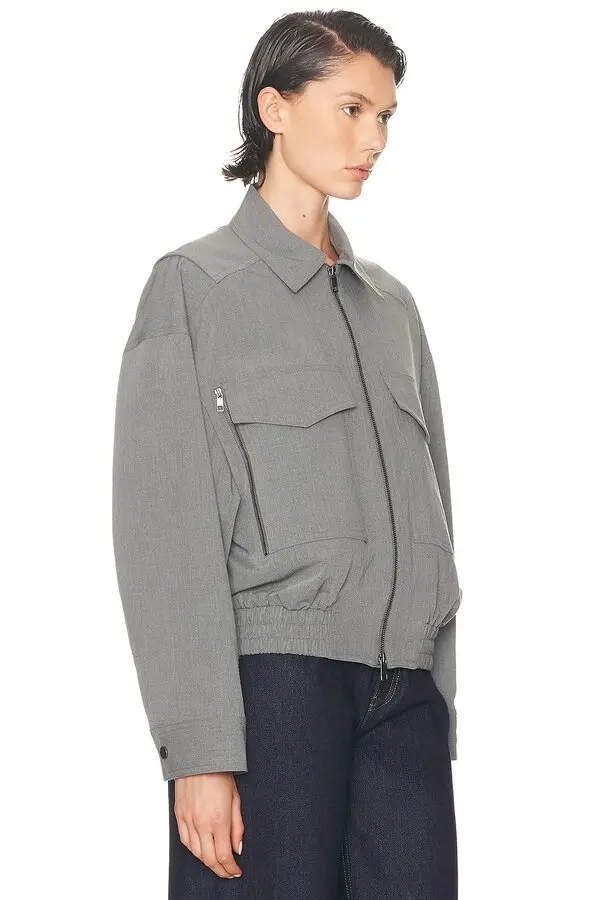 Staud Eugene Zip-up Jacket