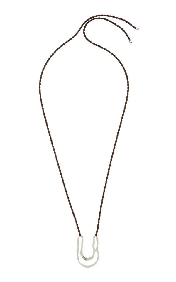Agmes Wishbone Pendant Necklace
