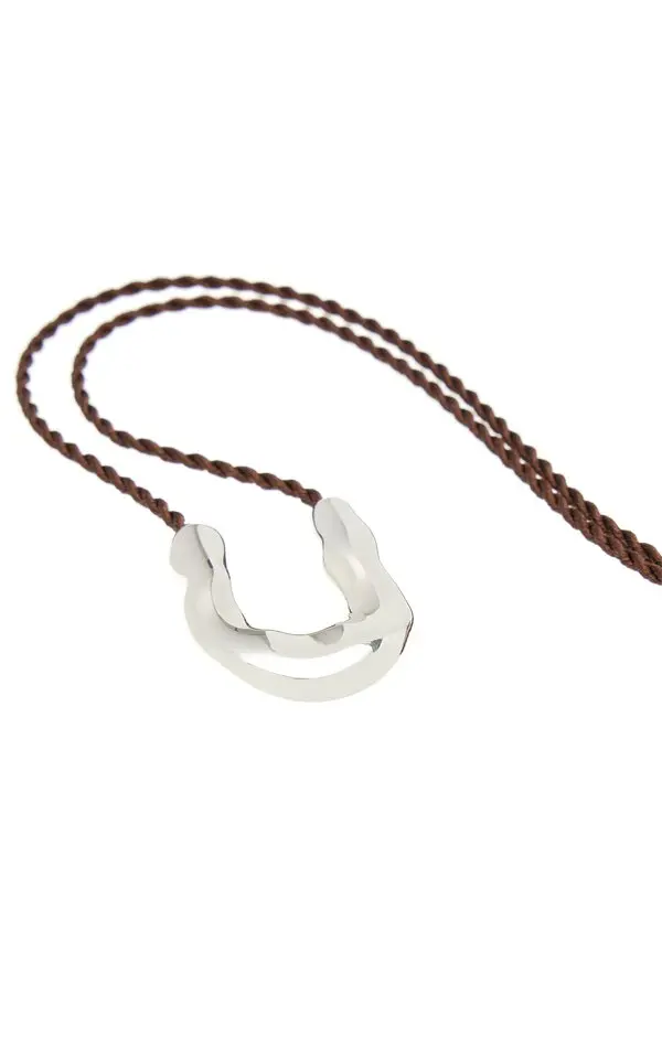 Agmes Wishbone Pendant Necklace