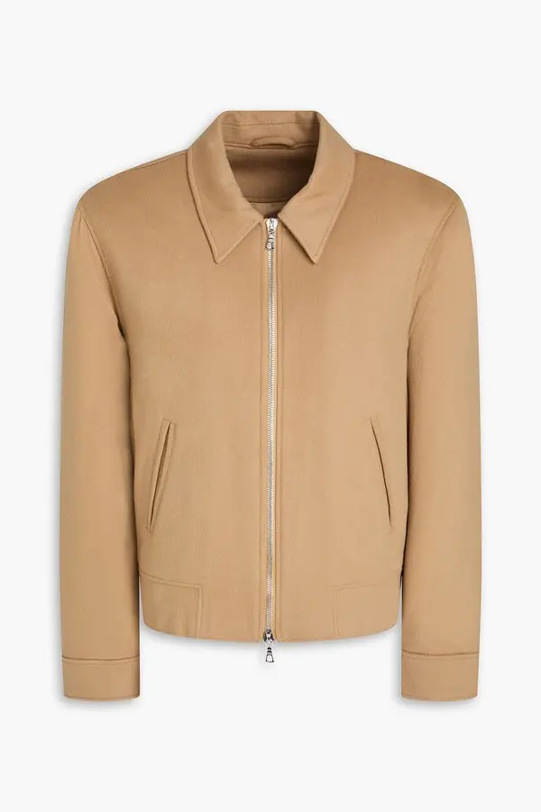 Officine Générale Wool And Cashmere-blend Felt Jacket