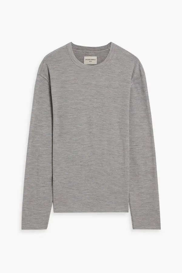 Officine Générale Benny Wool-blend Sweater