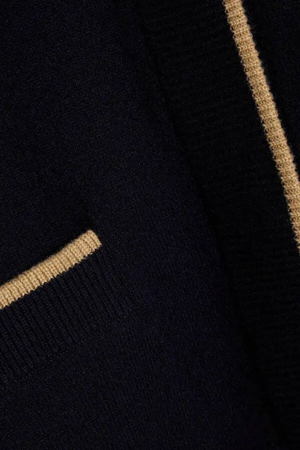 Vince Knitted Cardigan - Navy