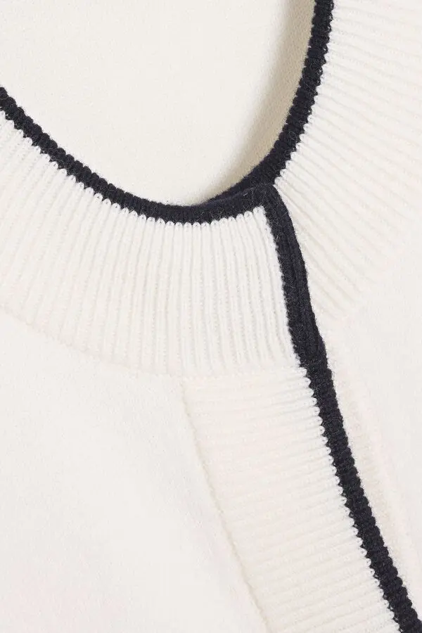 Vince Knitted Cardigan - Off-white