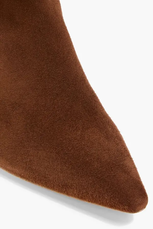 STUART WEITZMAN Naomi 75 Suede Over-the-knee Boots - Brown