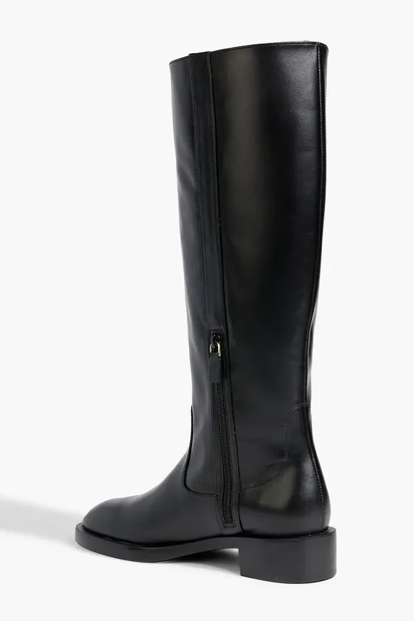 STUART WEITZMAN Lenora Leather Knee Boots