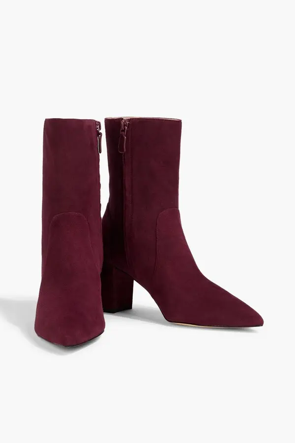 STUART WEITZMAN Suede Ankle Boots