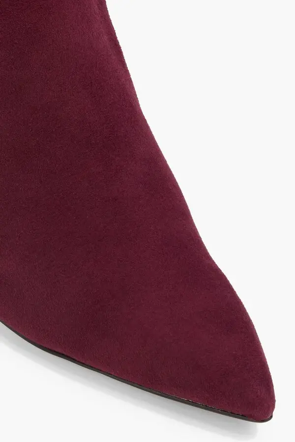 STUART WEITZMAN Suede Ankle Boots