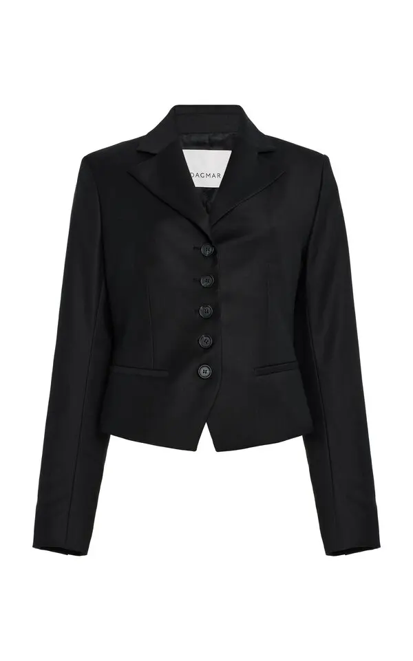 HOUSE OF DAGMAR Tailored Single-breasted Blazer