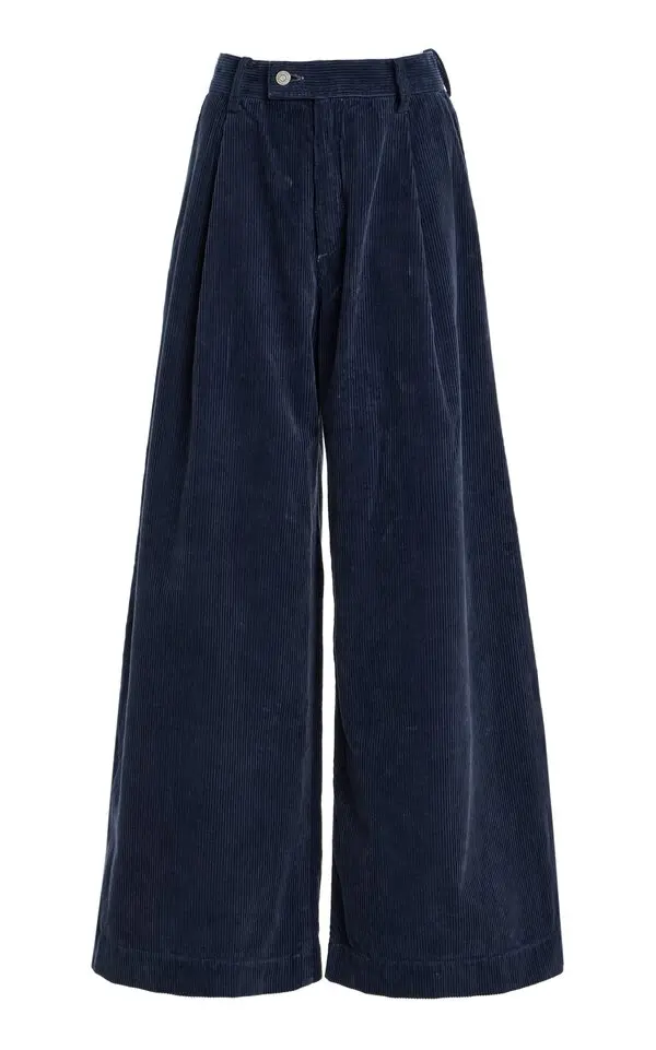 Moussy Vintage Kinston Low-rise Flare Pants