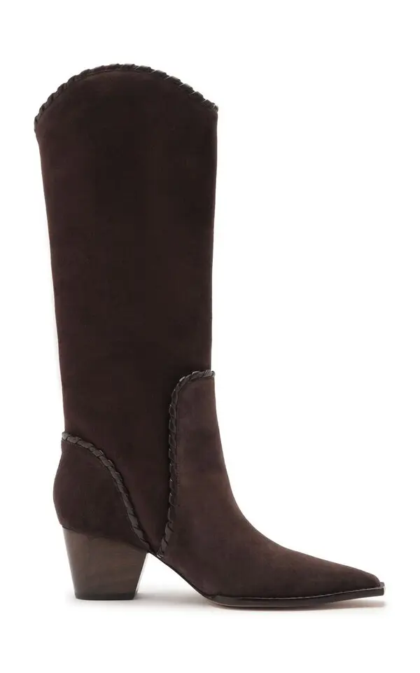 ALEXANDRE BIRMAN Victoria Suede Boots - Brown