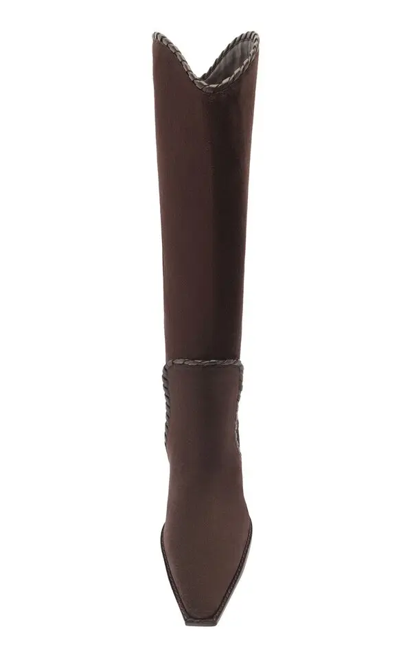 ALEXANDRE BIRMAN Victoria Suede Boots - Brown