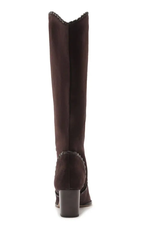 ALEXANDRE BIRMAN Victoria Suede Boots - Brown