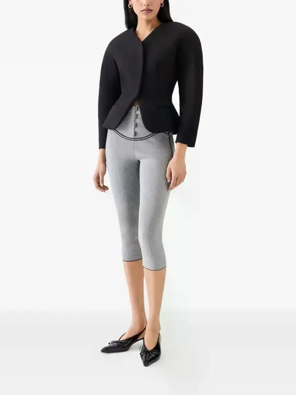 Jacquemus Button-detailed Cropped Trousers
