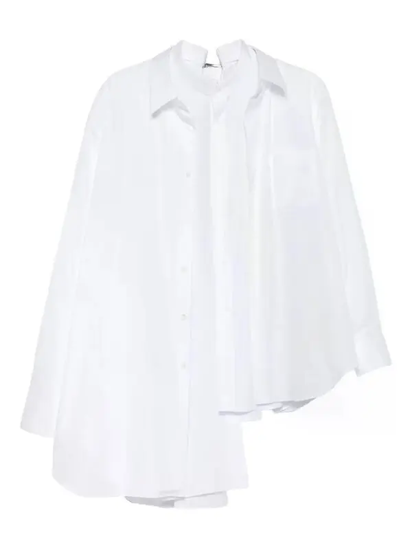 Comme Des Garçons Asymmetrical Buttoned Shirt