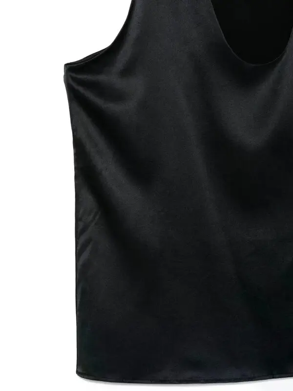ARMARIUM Halterneck Satin Tank Top