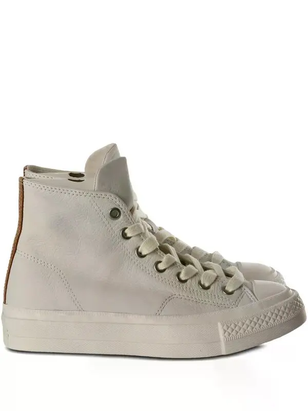 CONVERSE High-top Leather Sneakers - Neutrals