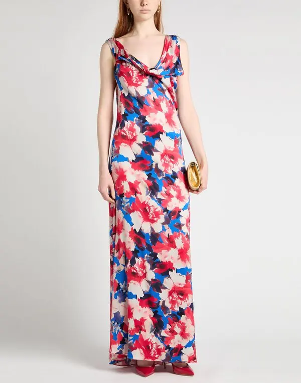 Patrizia Pepe Floral-print Maxi Gown