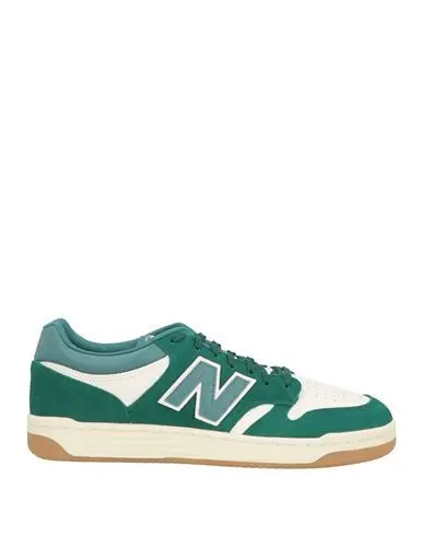 New Balance Sneakers Emerald Size Leather, Synthetisches Material