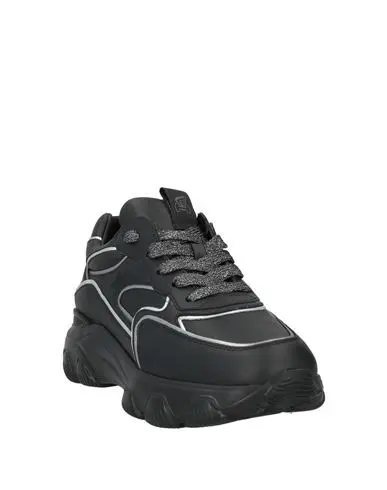 Hogan Leather Chunky Sneakers - Black