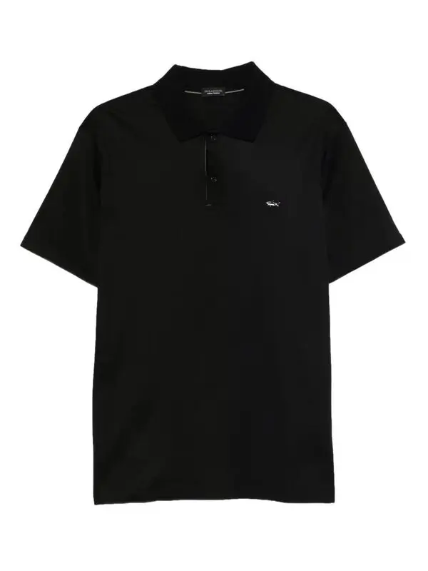 Paul & Shark Short-sleeve Polo Shirt - Black