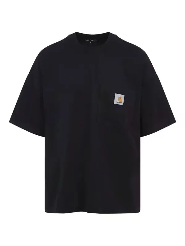 Carhartt Work In Progress Pocket-detail Short-sleeve T-shirt - Black