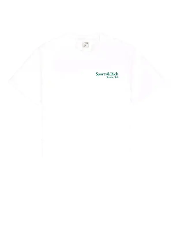 SPORTY & RICH Cotton T-shirt - White