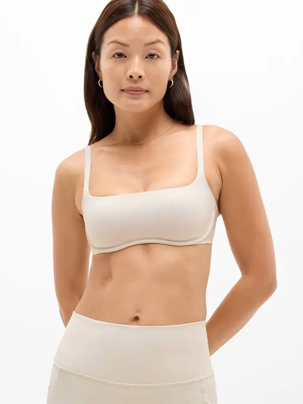 Athleta Bodymove Balconette A-c - Bone