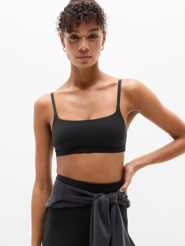 Athleta Bodymove Scoop Bralette D-dd - Black