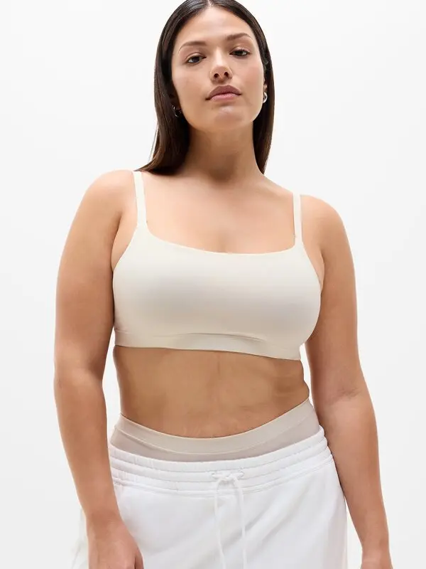 Athleta Bodymove Scoop Bralette D-dd - Bone