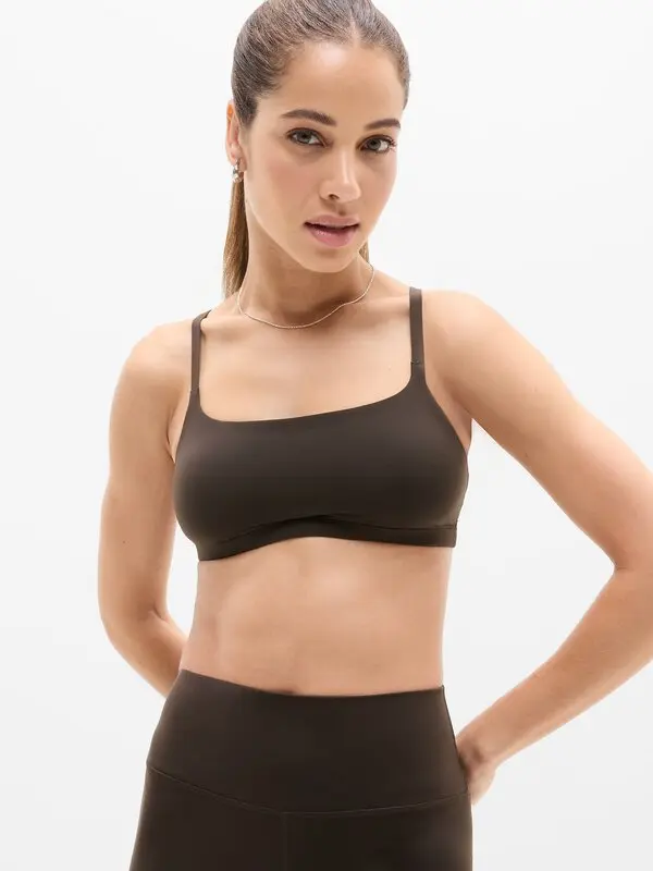 Athleta Bodymove Scoop Bralette A-c - Truffle